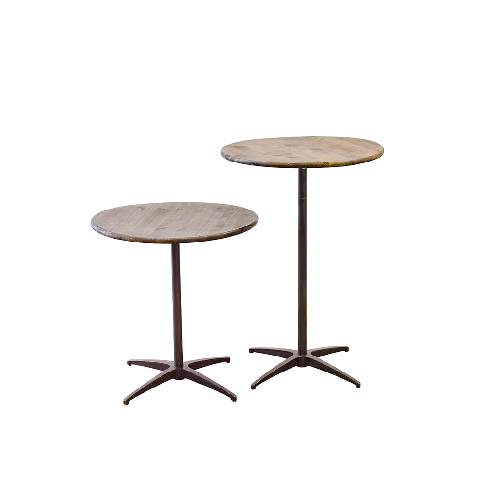Cocktail and Bistro Tables – Alpine Event Co.
