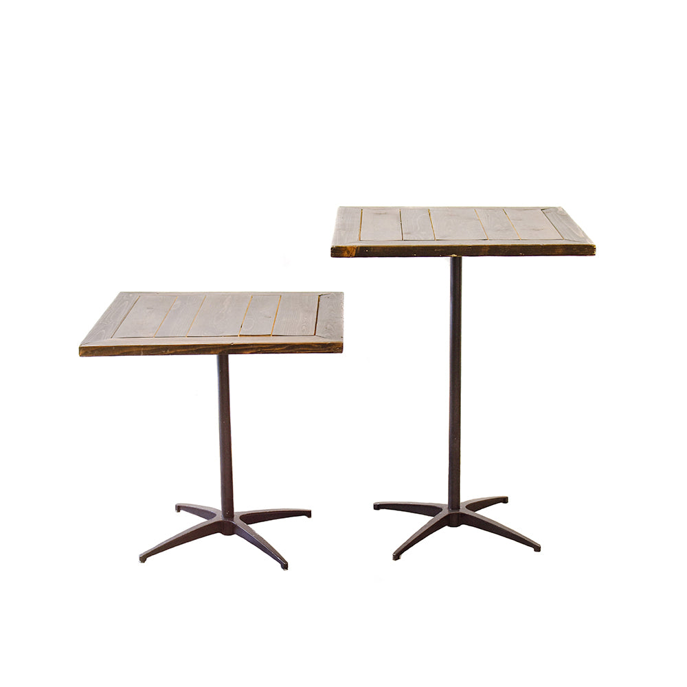 Cocktail and Bistro Tables – Alpine Event Co.