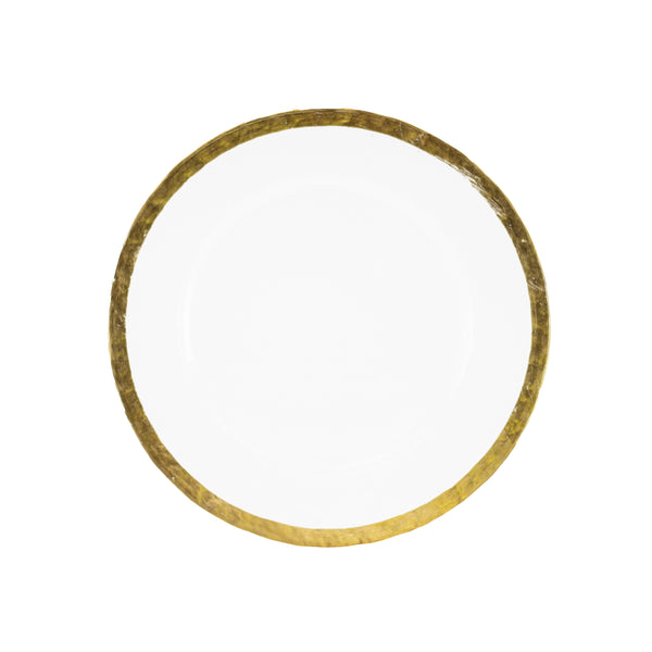 Hammered Gold Rim Charger – Alpine Event Co.